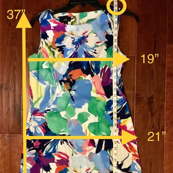 AGB | Dresses | Agb Multicolor Floral Dress | Poshmark